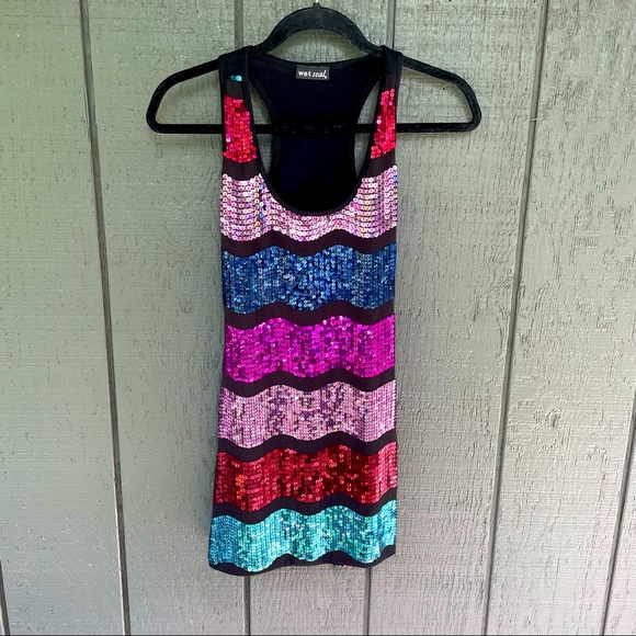 Wet Seal | Dresses | Sequin Dress Wet Seal | Poshmark